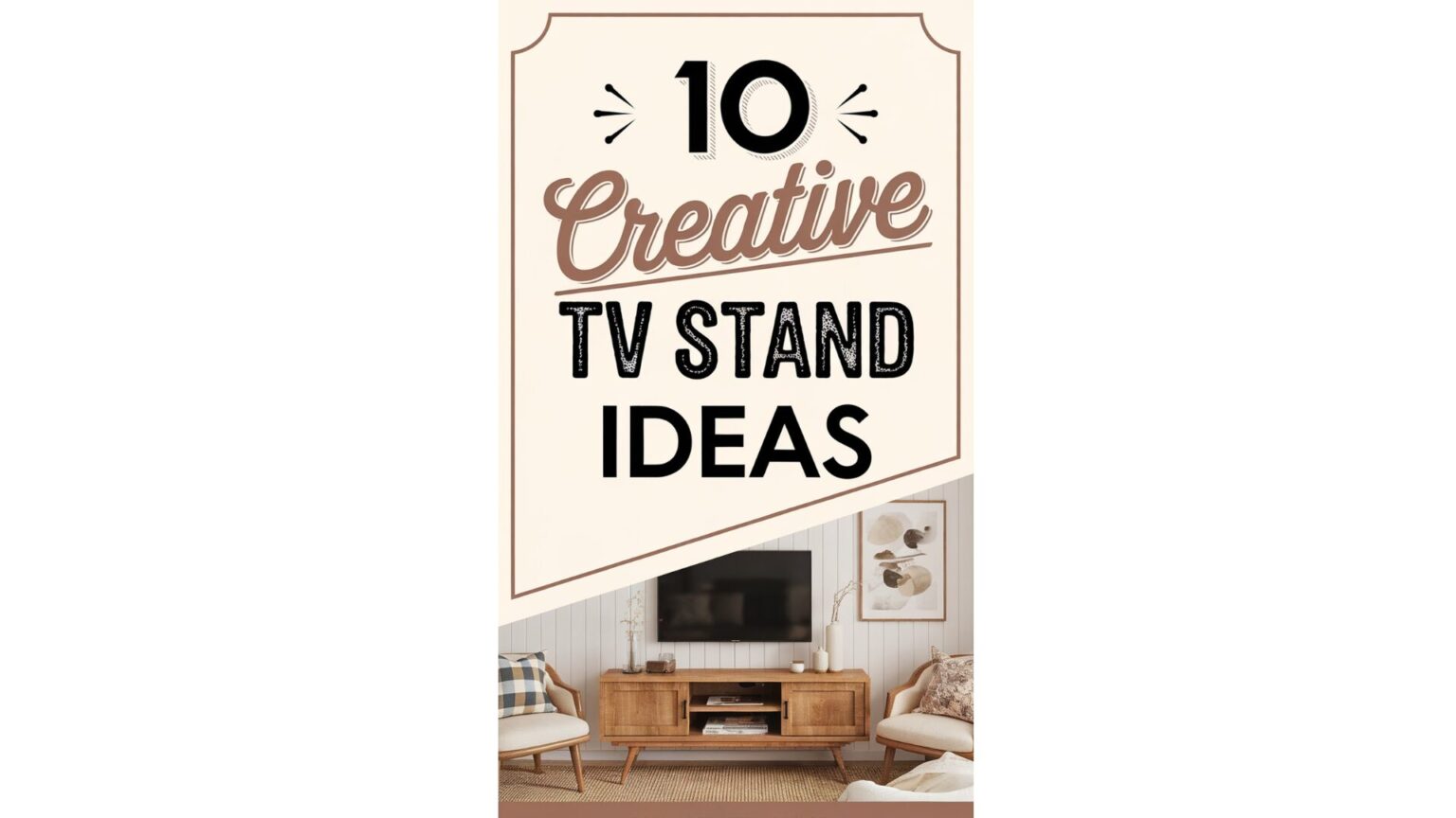 10 Creative TV Stand Ideas for Every Style - cozynestinteriors.com