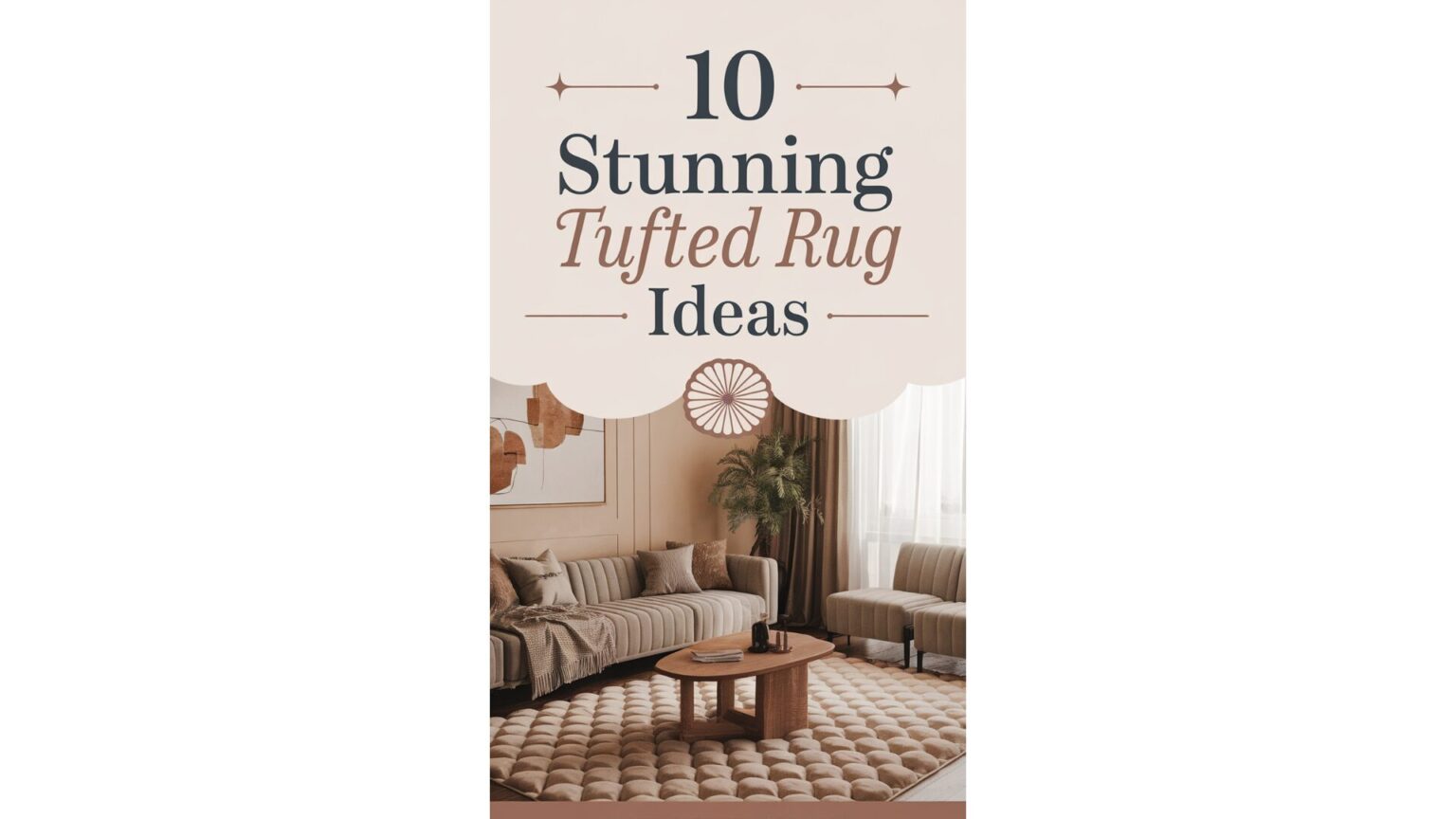 10 Stunning Tufted Rug Ideas to Elevate Your Space - cozynestinteriors.com